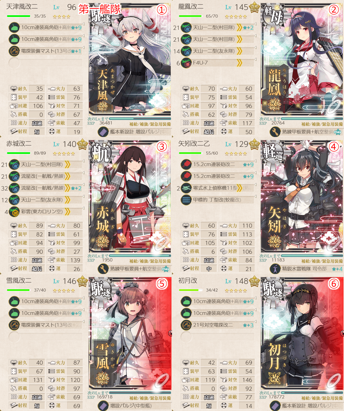 【艦これ】任務『改装駆逐艦「天津風改二」、抜錨せよ！』攻略編成【水雷戦隊熟練見張員入手】 | キトンの艦これ攻略ブログ