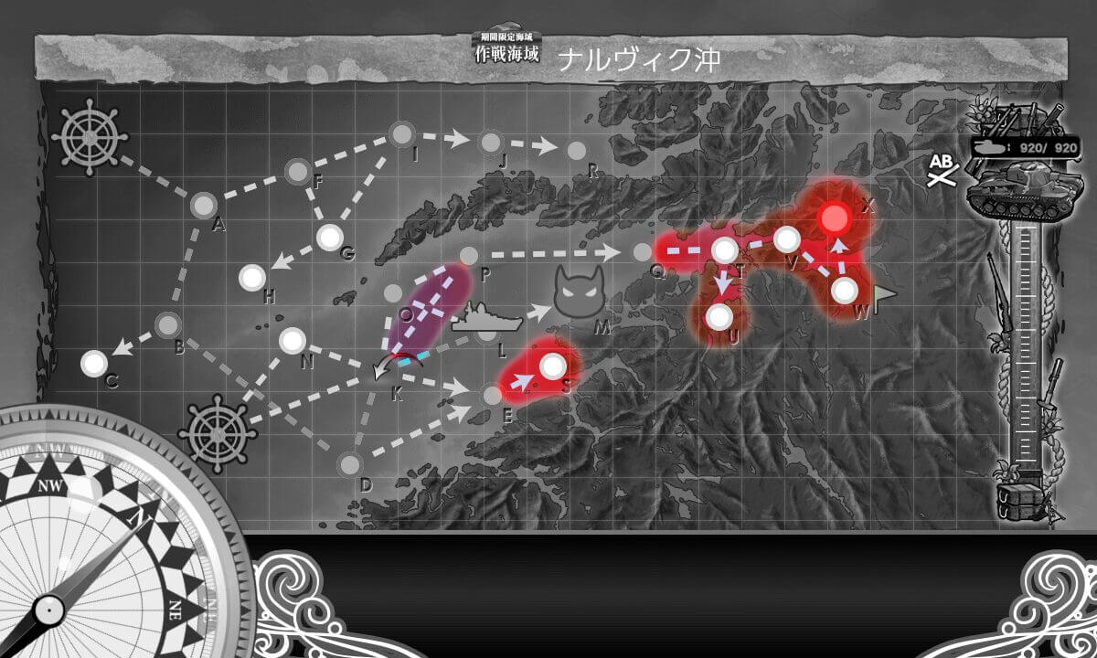 【艦これ2025秋イベ】E2-2 ギミック2 ボスマス出現1 条件編成【逆転！ナルヴィク攻防戦】 | キトンの艦これ攻略ブログ