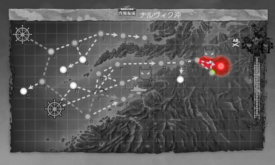 【艦これ2025秋イベ】E2-3 ギミック3 ボスマス出現2 条件編成【逆転！ナルヴィク攻防戦】 | キトンの艦これ攻略ブログ